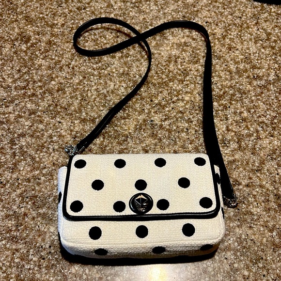 kate spade | Bags | Kate Spade Fptrk Crossbody K8227 Cream Cloth With ...